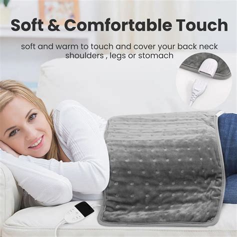 Badu Bg Електрическа нагревателна подложка за корема кръста гърба Термо одеяло Затопляне