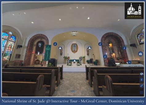 Step Inside A Sacred Legacy Explore The National Shrine Of St Jude In 3d