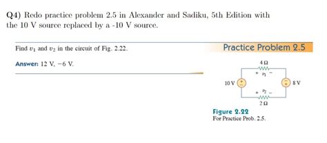 solved q4 redo practice problem 2 5 in alexander and