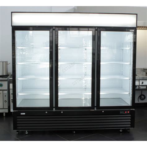 Ψυγείο βιτρίνα αναψυκτικών με 3 ανοιγόμενες πόρτες διαστάσεων 208εκ Ψυγεία αναψυκτικών