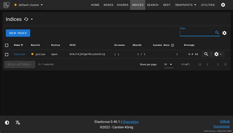 Elasticvue 用于浏览器的免费开源 Elasticsearch Gui Csdn博客