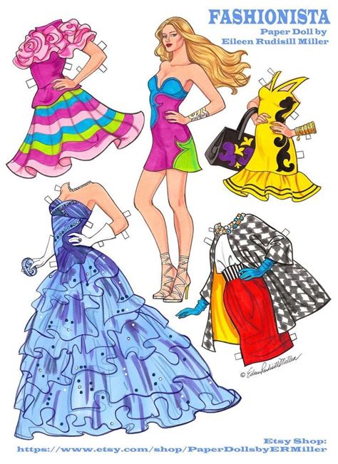 Una P Gina Recortablesmariquitascromostroquelados Paper Dolls Clothing Barbie Paper Dolls
