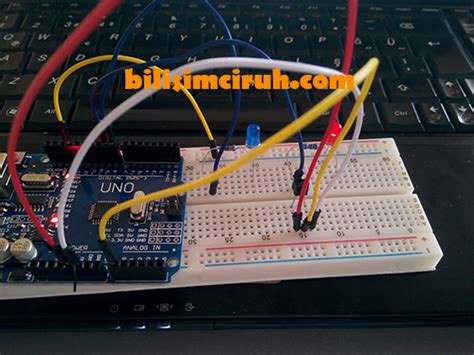 Arduino Sıcaklık Sensörü Lm35 İle Led Yakmak Bilişimci Ruh