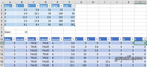 在 Excel 中制作不等宽柱状图 · Gocalf Blog