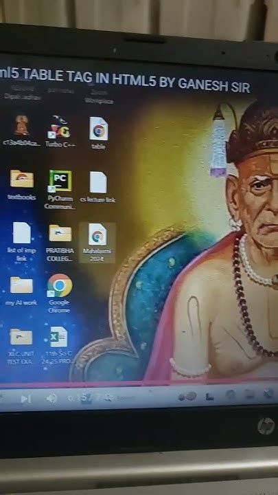 Html5 Table Program Youtube
