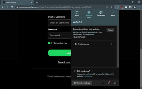 Lol Now Autofill Doesnt Work For Spotify Web Rdashlane