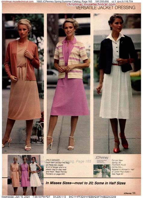 1980 Jcpenney Spring Summer Catalog Page 165 Catalogs And Wishbooks