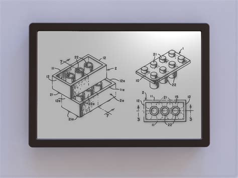Brick Patent Art By Ken Mills Makerworld