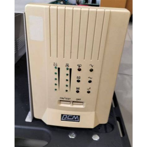Powercom Ups รุ่น Smk 1000a Rating 1kva 600w มือสอง เครื่องเปล่า เทสก่อนส่งมอบ Shopee Thailand