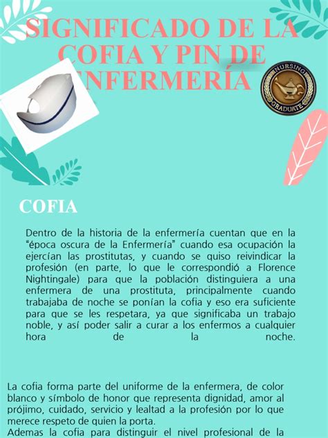 Significado De La Cofia En Enfermería Pdf Clásicos Ficción General