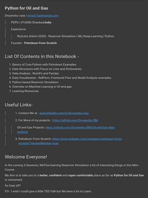 Python For Reservoir Simulation Pdf Machine Learning Comma