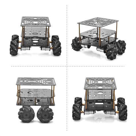 Osoyoo Flexirover Robot Mecanum Car Smart Kit For Raspberry Pi 345