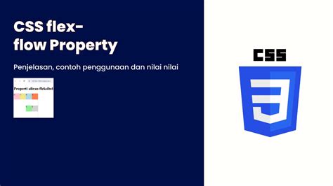 Belajar Css Lanjutan 283 Css Flex Flow Property — Minarsih Tech