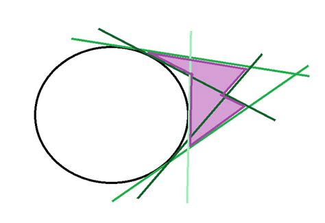Geometry Minimal Area Of Hexagon With Each Side 1 Unit Away From A