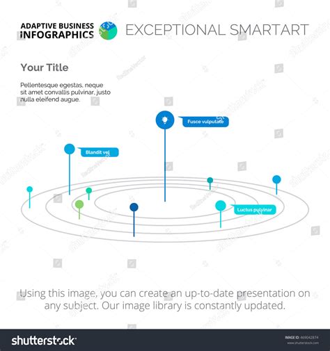 Model Universe Slide Template 1 Stock Vector Royalty Free 469042874