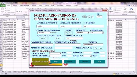 Como Hacer Un Formulario En Excel Consejos