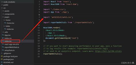 Reacttypescript项目构建react Typescript跳转页面 Csdn博客