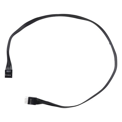 Necvior Flexible 9 Pin Usb20 Extension Cord Mb Usb 9 Pin Internal Male