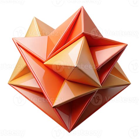 Magnificent Creative A Composition Of Overlapping Triangles In High Quality 57894590 Png