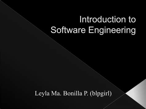 Formal Specification In Software Engineering Se9 Ppt