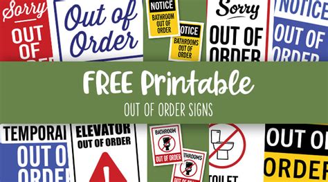 Free Printable Signs Printabulls