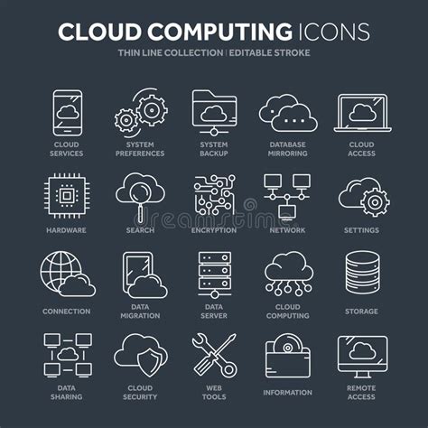 Cloud Omputing Internet Technology Online Services Data Information