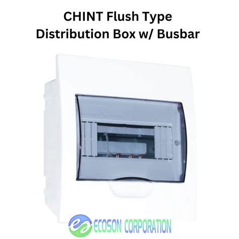 Chint Flush Type Distribution Box W Busbar Ecoson Corporation