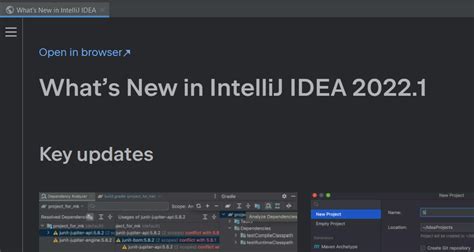 Display A Rendered HTML Page Like What S New In IntelliJ IDEA Tab IDEs Support IntelliJ
