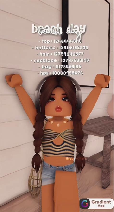 Beach Day Outfits Mom Outfits Beach Outfit Roblox Codes Roblox Roblox Berry Estilo Beatnik