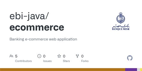 Github Ebi Javaecommerce Banking E Commerce Web Application
