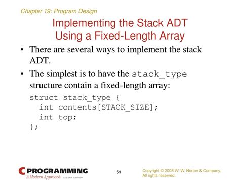 Program Design Chapter 19 Copyright © 2008 W W Norton And Company