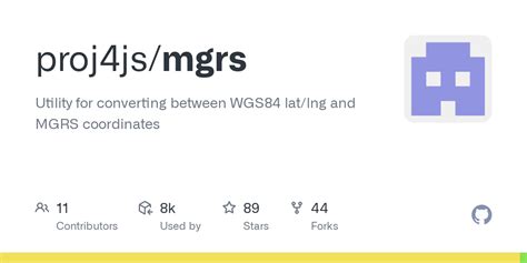 github proj4js mgrs utility for converting between wgs84 lat lng and mgrs coordinates