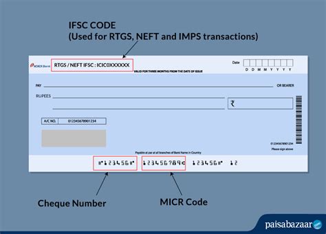 Bank Branch Code On Cheque