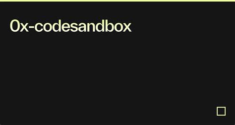 Bulma Examples Codesandbox