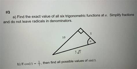 Answered Trigonometry Question Bartleby