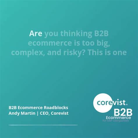 Andy Martin On Linkedin Tap Into The 2t B2b Ecommerce Market