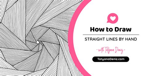 How To Draw Freakishly Straight Lines By Hand
