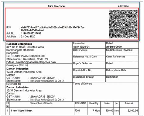 Offline E Invoicing Json Export To Generate Irn And Print Qr Code In