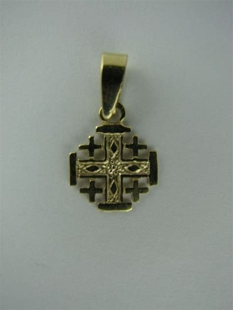 Jerusalem Cross 14k Lama Brothers
