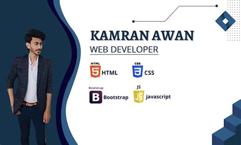 Be Your Front End Web Developer Using Htmlcss Bootstrap By Mrkamanawan Fiverr