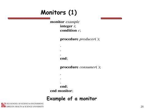 Ppt Cs 333 Introduction To Operating Systems Class 6 Monitors And Message Passing Powerpoint