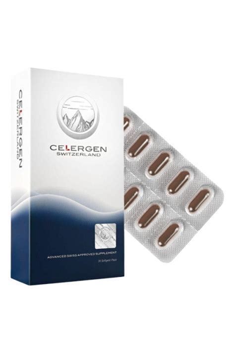 Switzerland Celergen Celergen Dietary Supplement 30 Capsules Buy Now