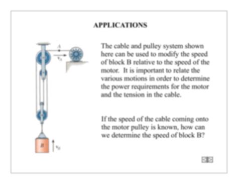 Solution Dynamics Absolute Dependent Motion Analysis For Two Particles