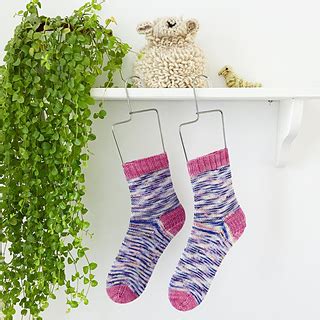Ravelry Basic Magic Loop Socks Pattern By Mirjam Molenbeek