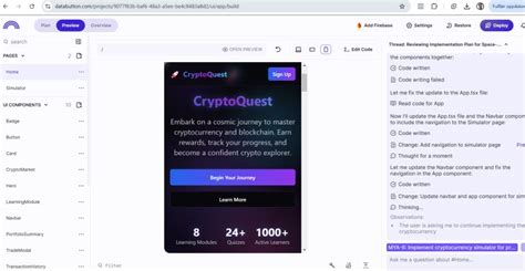 Cryptoeducation Nocode Databutton Buildinpublic Bitcoin Adnan