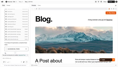 Templates And Examples Create Your Own — Basehub Docs