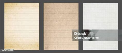 벡터 줄 지어 종이 배경 질감입니다 디자인 작품 표지 책 발표를위한 A4 크기 브로셔 레이아웃 및 전단지 포스터 템플릿입니다 0명에 대한 스톡 벡터 아트 및 기타 이미지