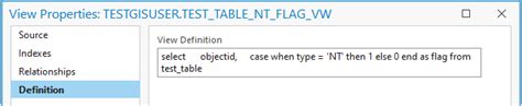 Solved Mobile Gdb Database View Definition Includes Creat Esri