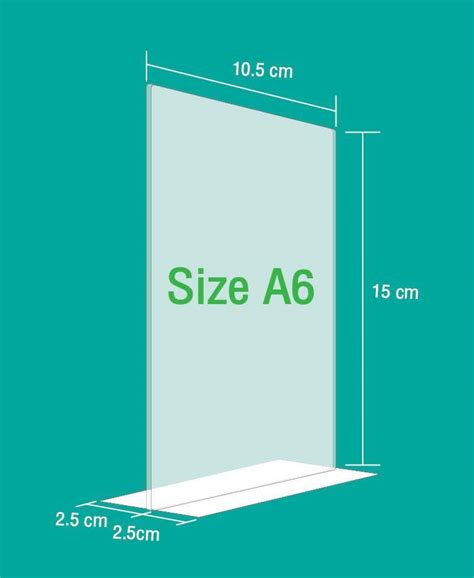ป้ายอะคริลิคตั้งโต๊ะ แท่นเสียบโบรชัวร์ ป้ายอะคริลิคสอดกระดาษ ขนาด A4 A5 A6