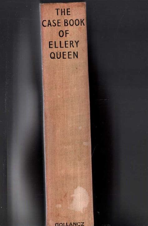 Queen Ellery The Case Book Of Ellery Queen Book Cover Scans
